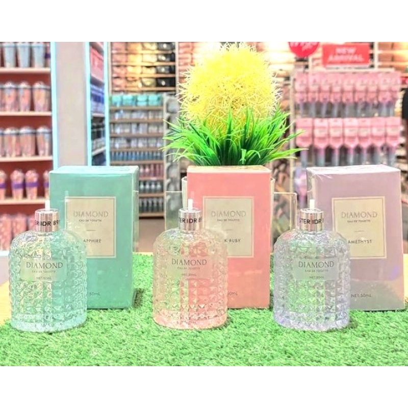 Jual MINISO DIAMOND EAU DE TOILETTE / EDT / PARFUM ISI 50 ML | Shopee ...