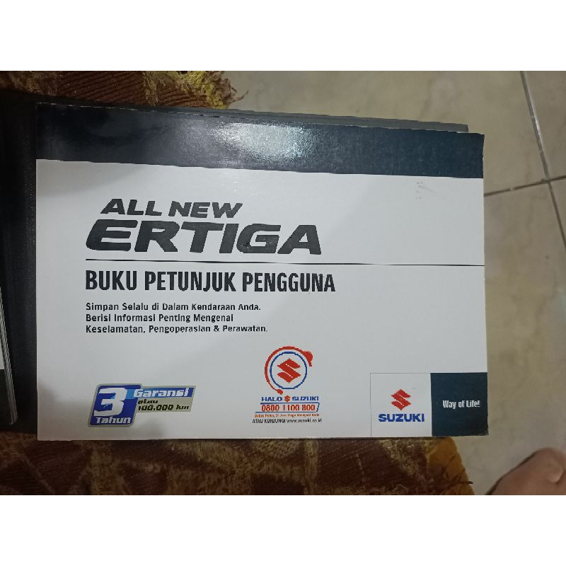 Jual buku manual dan buku service ertiga new | Shopee Indonesia
