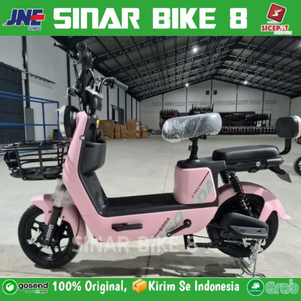 Jual SEPEDA LISTRIK GODA 147 TIGER 48V 12AH DESAIN TERBARU 500 WATT ...