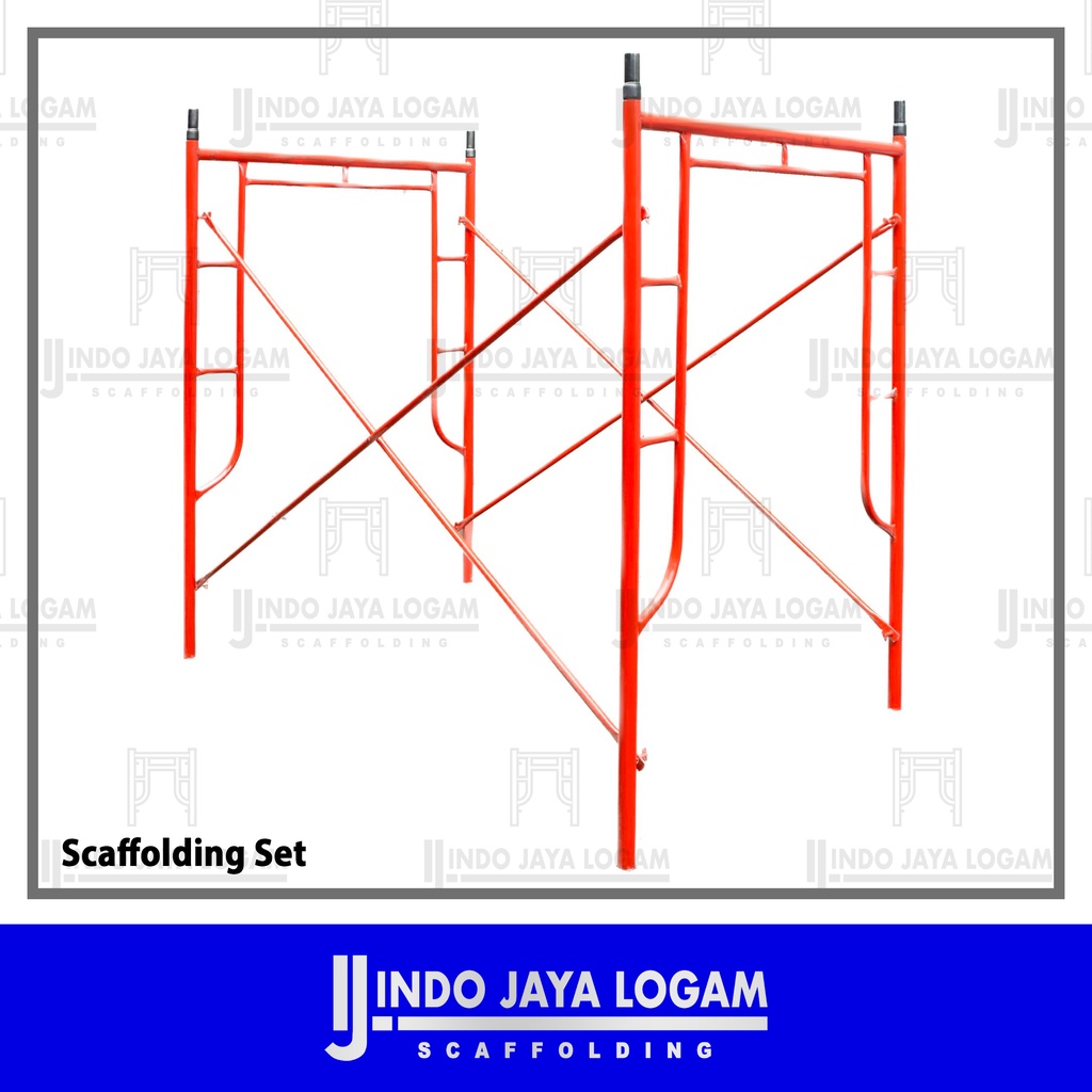 Jual JUAL Steger Stager Stegger Scaffolding 1.90 190 cm 1 Set Baru SNI ...
