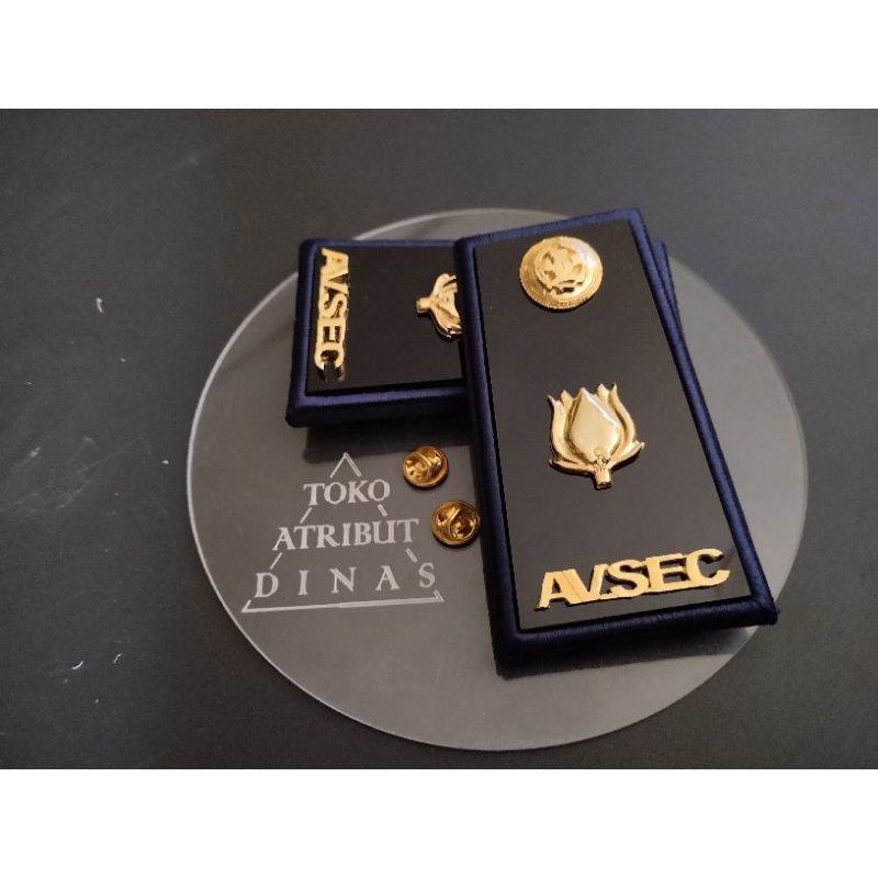 Jual Pangkat Avsec Bunga 1 Gold - Golongan 3D | Shopee Indonesia