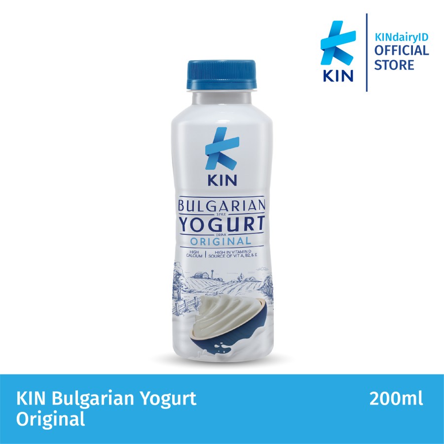 Jual KIN BULGARIAN And Fresh YOGURT ALL VARIANT 200 ML | Shopee Indonesia