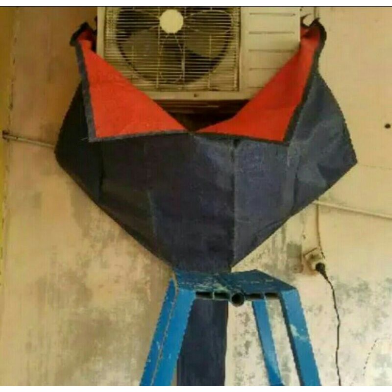 Jual TERPAL CUCI AC OUTDOOR PLASTIK COVER AC OUTDOOR 1/2 SAMPAI 2PK ...