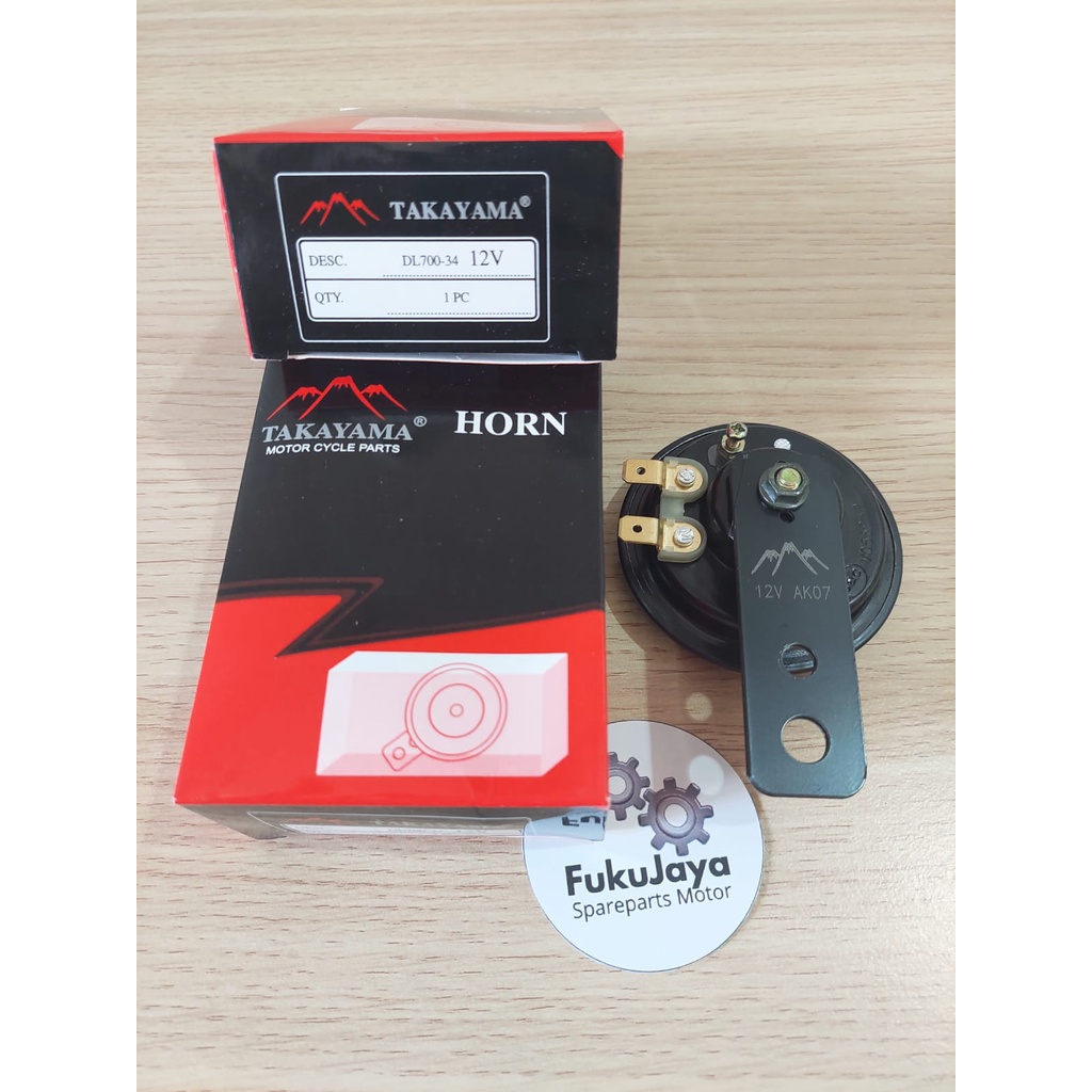 Jual Takayama Horn Klakson 12 Volt All Motors (DL700-34) | Shopee Indonesia