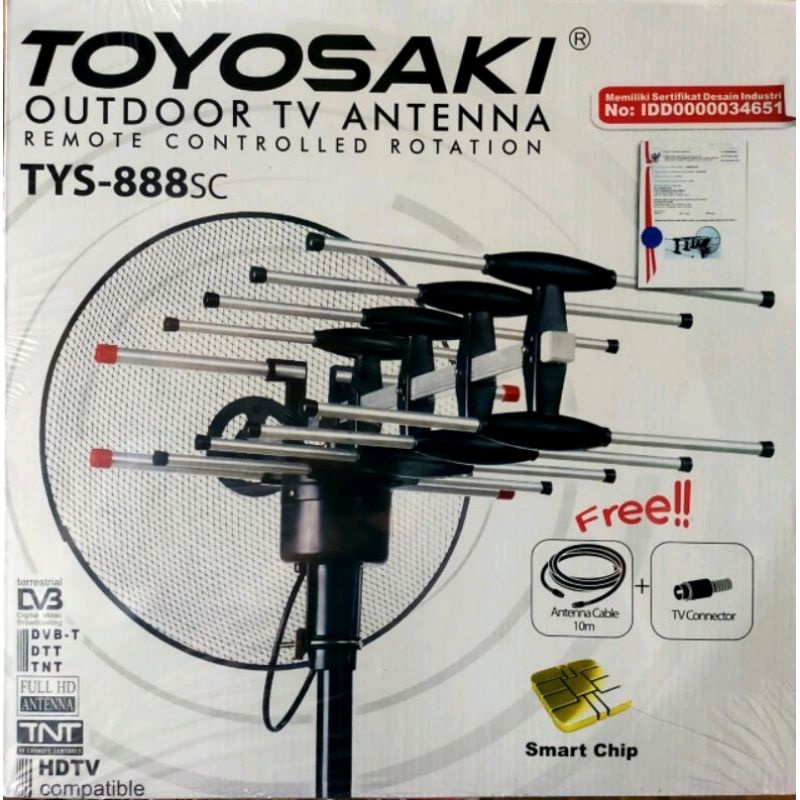 Jual ANTENA REMOTE DIGITAL TOYOSAKI/ANTENA REMOTE TWINDOG --850 OTG ...