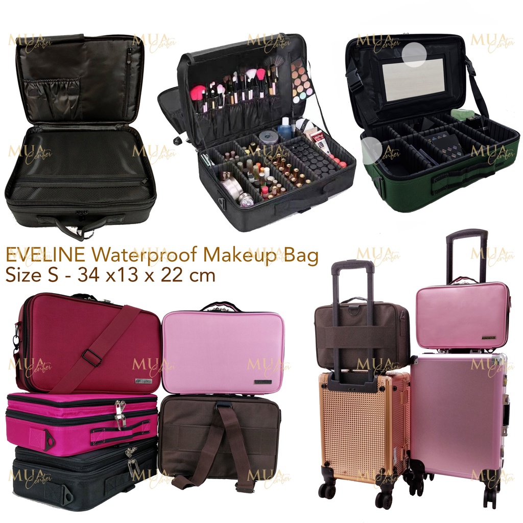 Jual Tas makeup waterproof/ kotak Kosmetik / makeupartist bag / Tas MUA ...