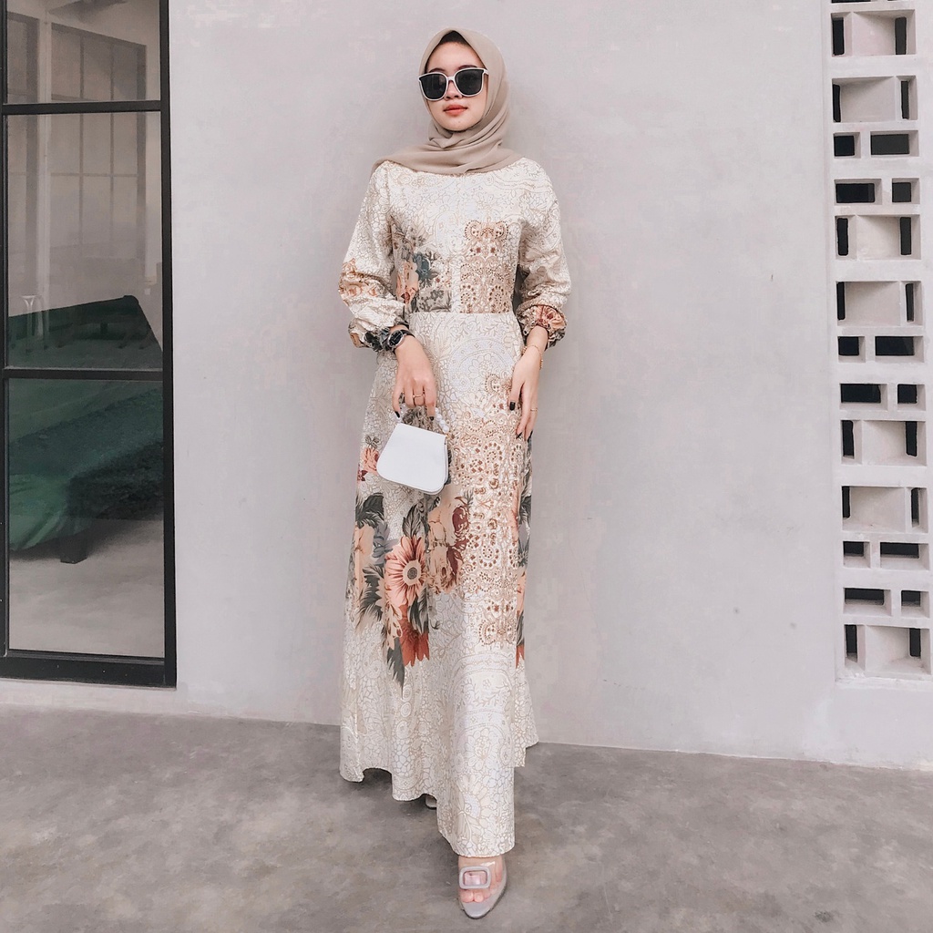Jual GAMIS REMAJA TERBARU HITAM PUTIH JUMBO GAMIS BRUKAT POLOS BUSUI ...