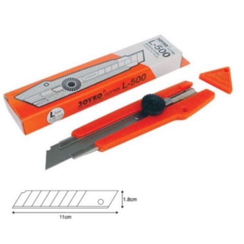 Jual pisau cutter JOYKO besar L-500-CU | Shopee Indonesia