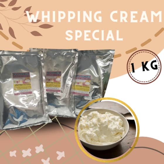 Jual Whipping Cream Special -1000 gram Whipp Cream Bubuk | Shopee Indonesia