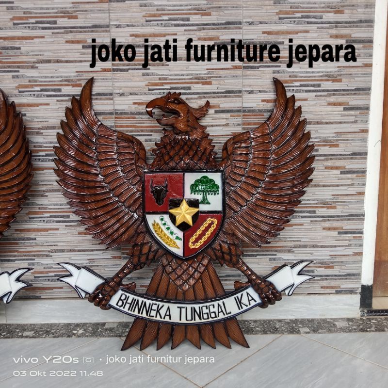 Jual lambang garuda ukuran 80cm | Shopee Indonesia