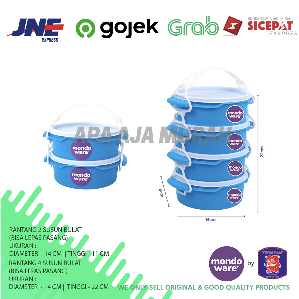 Jual LUNCH BOX 2 SUSUN POLOS LUCU ELEGAN TEMPAT BEKEL MAKANAN / RANTANG ...