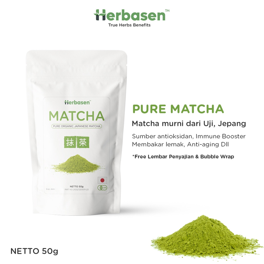 Jual Pure Japanese Matcha Powder Bubuk Macha Premium Murni Tanpa Gula ...