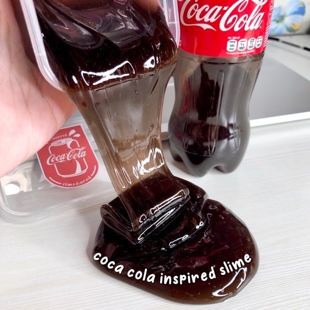 Jual COCA COLA INSPIRED SLIME BY SLIMEDIARYID / slime diary id ...