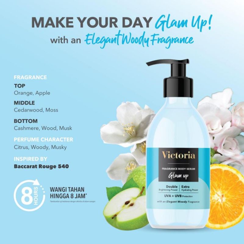 Jual Victoria Fragrance Body Serum 300 ml | Shopee Indonesia