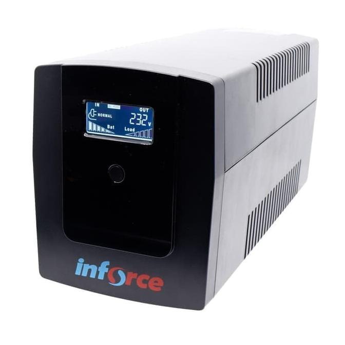 Jual UPS Inforce 650VA / UPS 650VA Dilengkapi AVR & LCD Display IF 650 ...