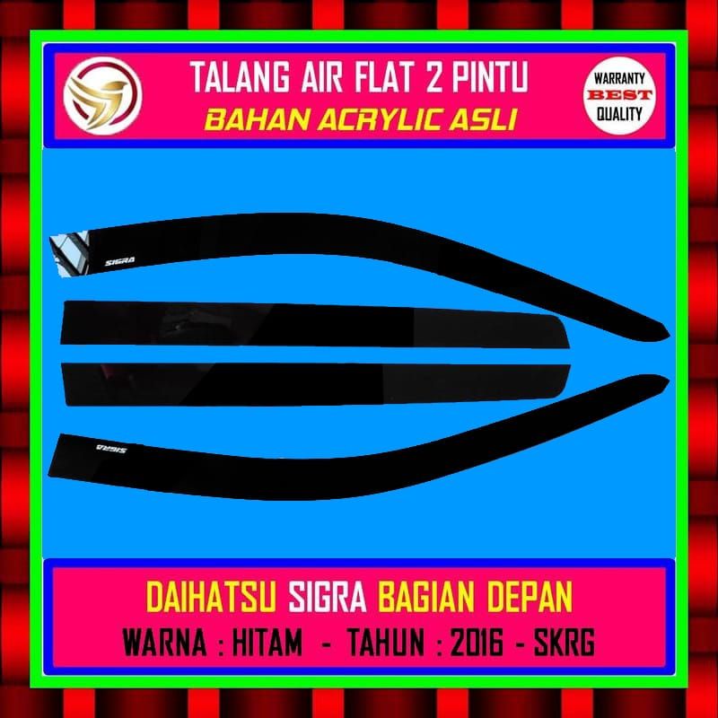 Jual TALANG AIR MOBIL - 4 PINTU FULL SET - DAIHATSU SIGRA - TAHUN - 2016 - 2017 - 2018 - 2019 ...