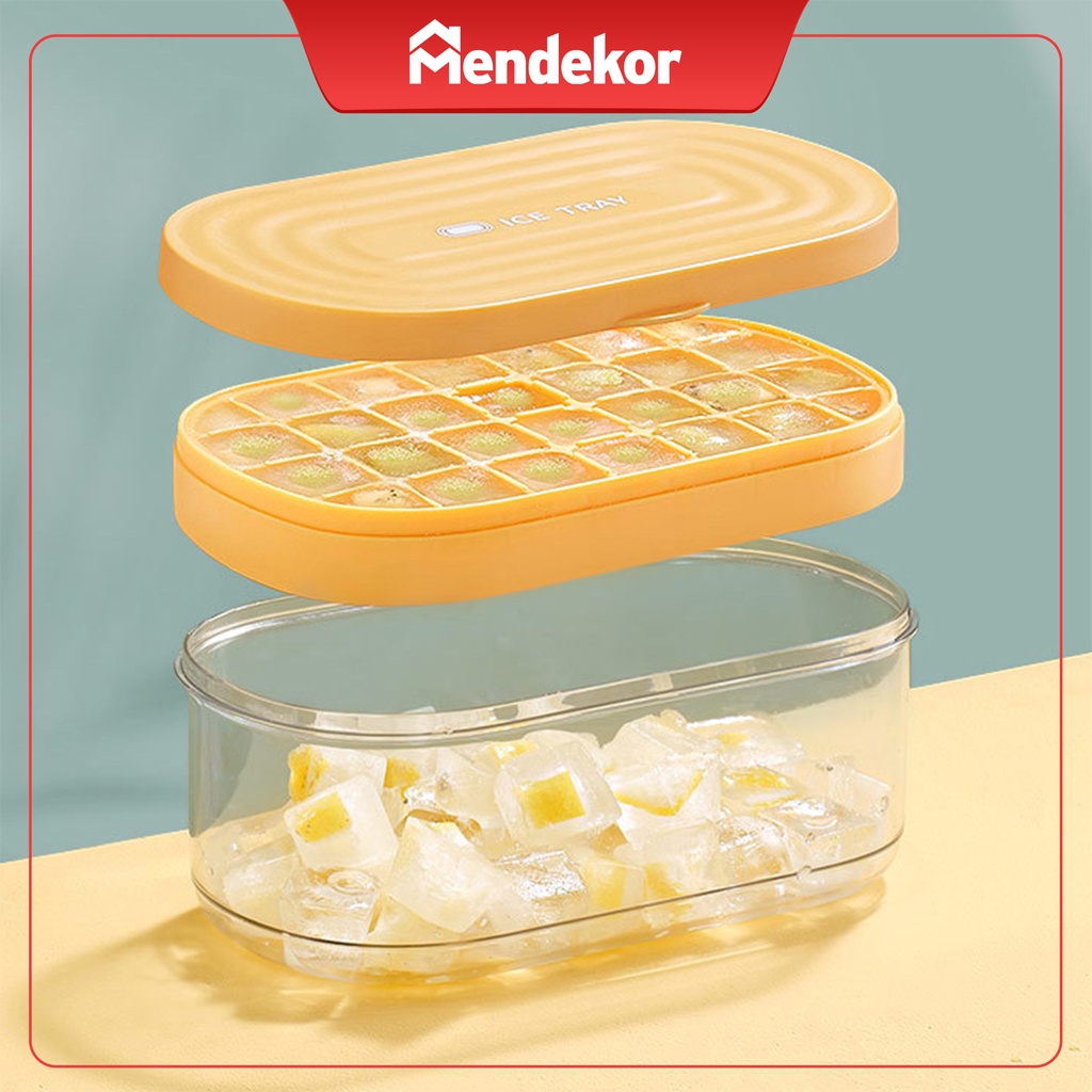Jual Cetakan Tempat Es Batu Premium Kotak Ice Cube Container Wadah ...