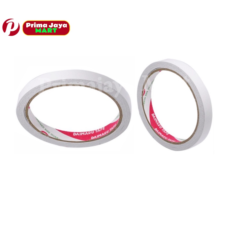 Jual Double Tape Daimaru 1/2 INCH ( Pcs ) | Shopee Indonesia