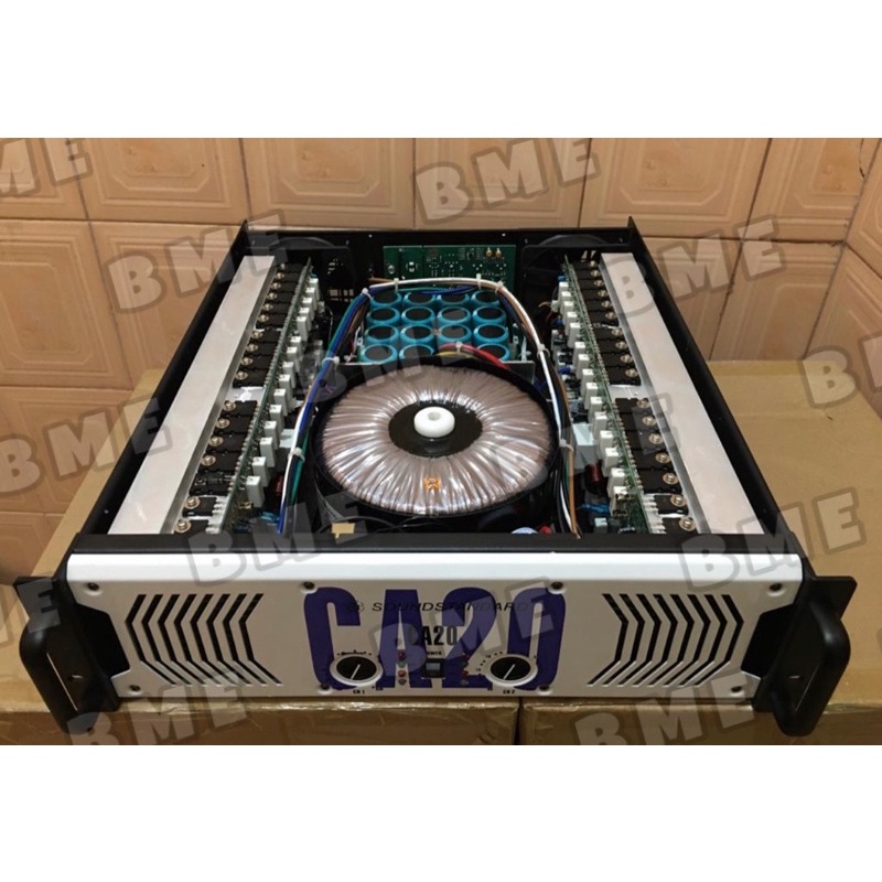 Jual Power Amplifier Soundstandard CA20 CA 20 New Version Body Panjang ...
