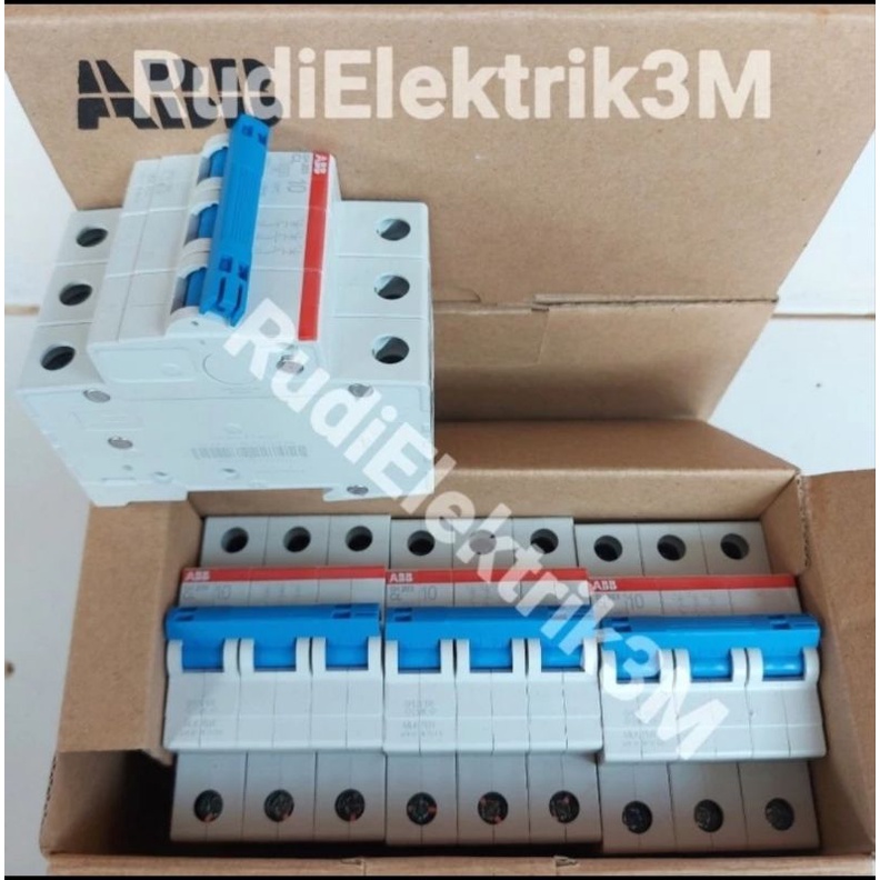Jual MCB MERK ABB 3Phase Original PLN type SH 203 BIRU SNI | Shopee ... Jual MCB MERK ABB 3Phase Original PLN type SH 203 BIRU SNI | Shopee ...