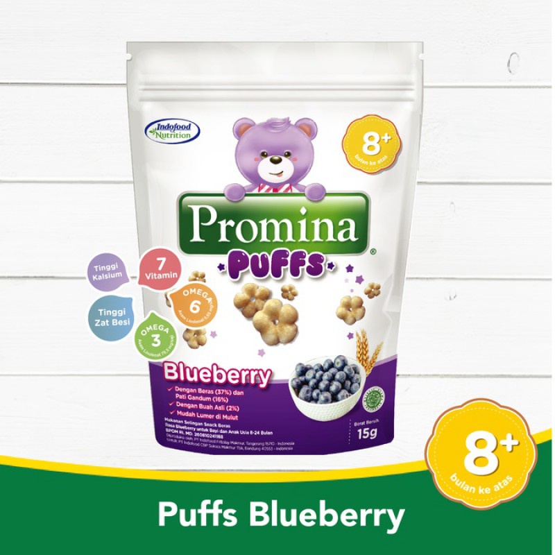 Jual Promina puffs snack baby makanan cemilan bayi puff | Shopee Indonesia