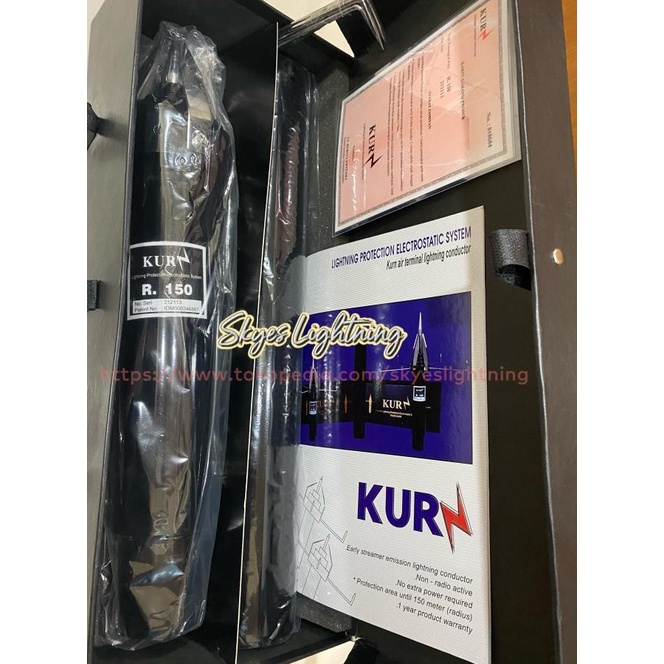 Jual Penangkal Petir Kurn R150 - Original | Shopee Indonesia