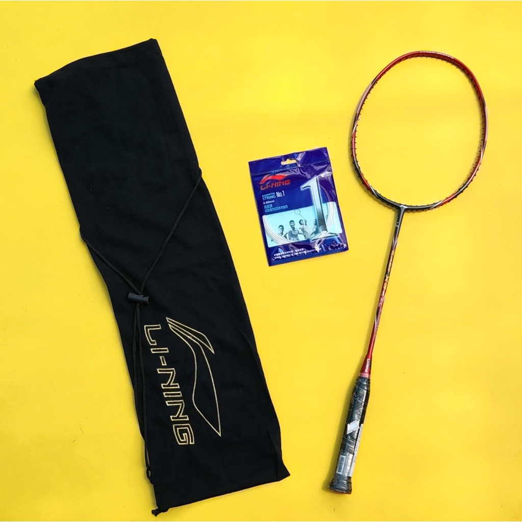 Jual RAKET BADMINTON LI-NING TURBO X9 | Shopee Indonesia