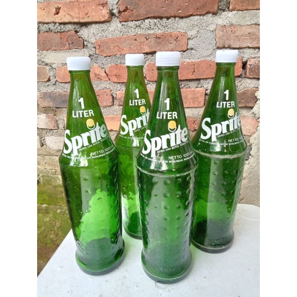 Jual Botol sprite 1 liter ,botol sprite 1000ml murah asli bahan kaca ...