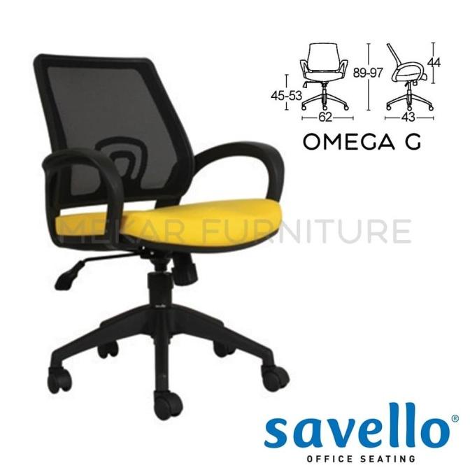 Jual ada Kursi Kantor Staff - Savello - Omega G - Mekar Furniture ready ...