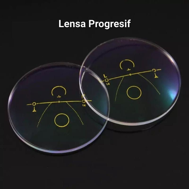 Jual lensa progesif untuk jauh dan baca proggesif radiasi photocromik ...