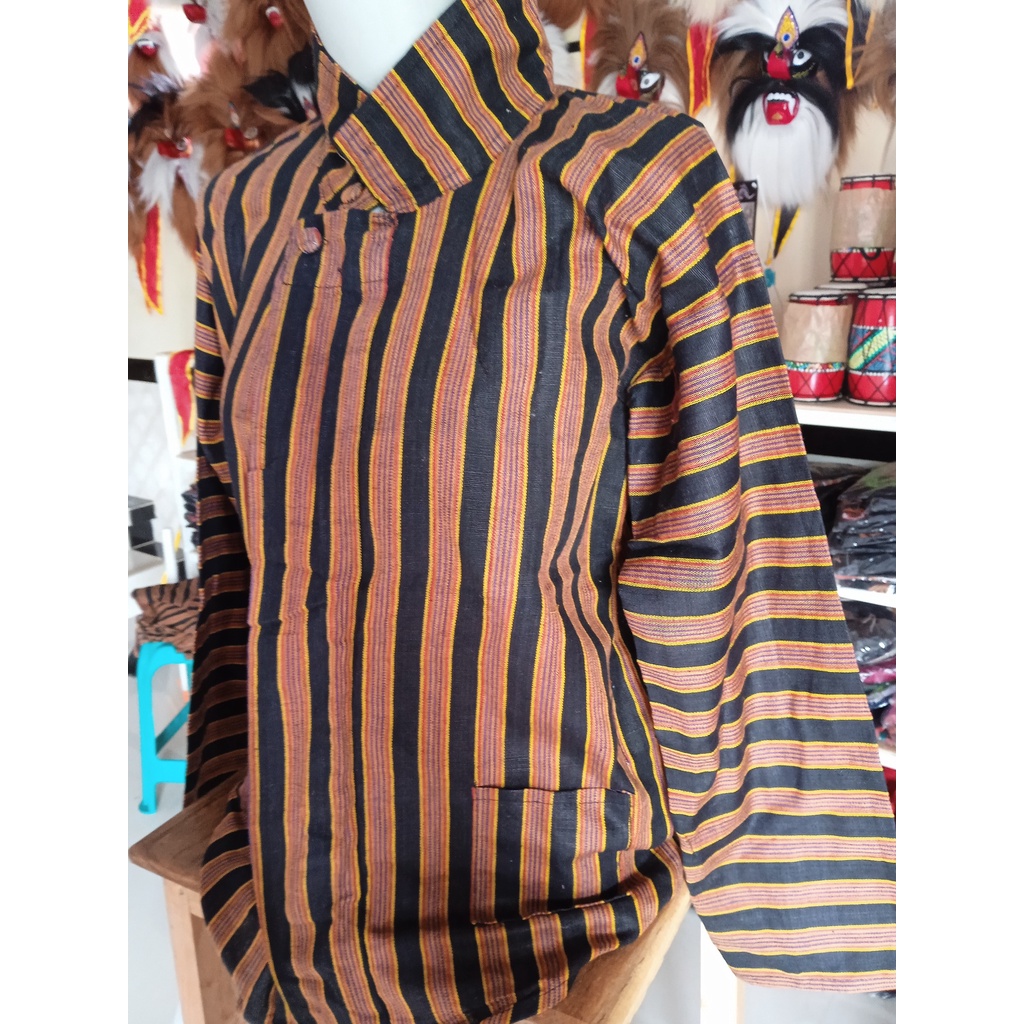 Jual surjan/sorjan/baju tradisional/baju lurik/baju solo/baju adat jawa ...