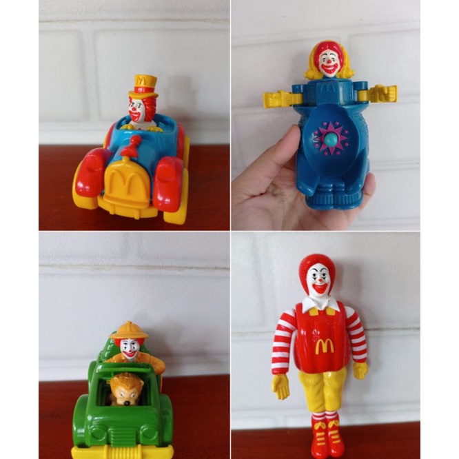 Jual Mainan mcd happy meal / mainan mcdonalds maskot | Shopee Indonesia