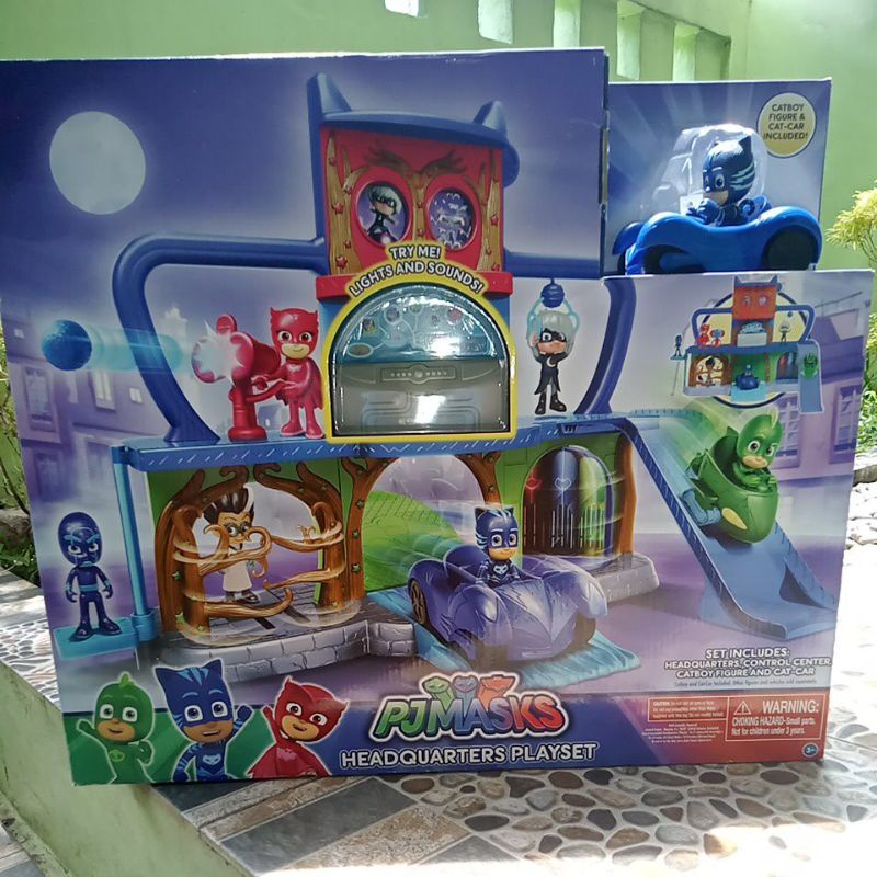Jual Pj MASKS HEADQUARTERS PLAYSET | Shopee Indonesia
