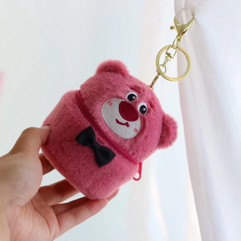 Jual HFN Dompet Koin Boneka Lotso bahan Plush | Shopee Indonesia