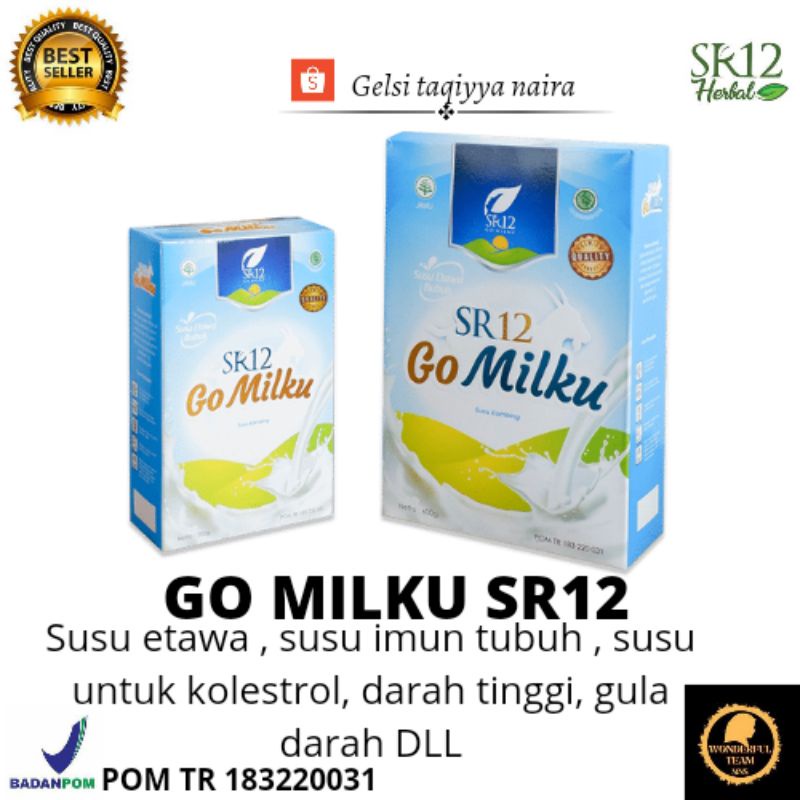 Jual SUSU GO MILKU SR12 SUSU ETAWA SUSU KAMBING PREMIUM ORIGINAL go ...