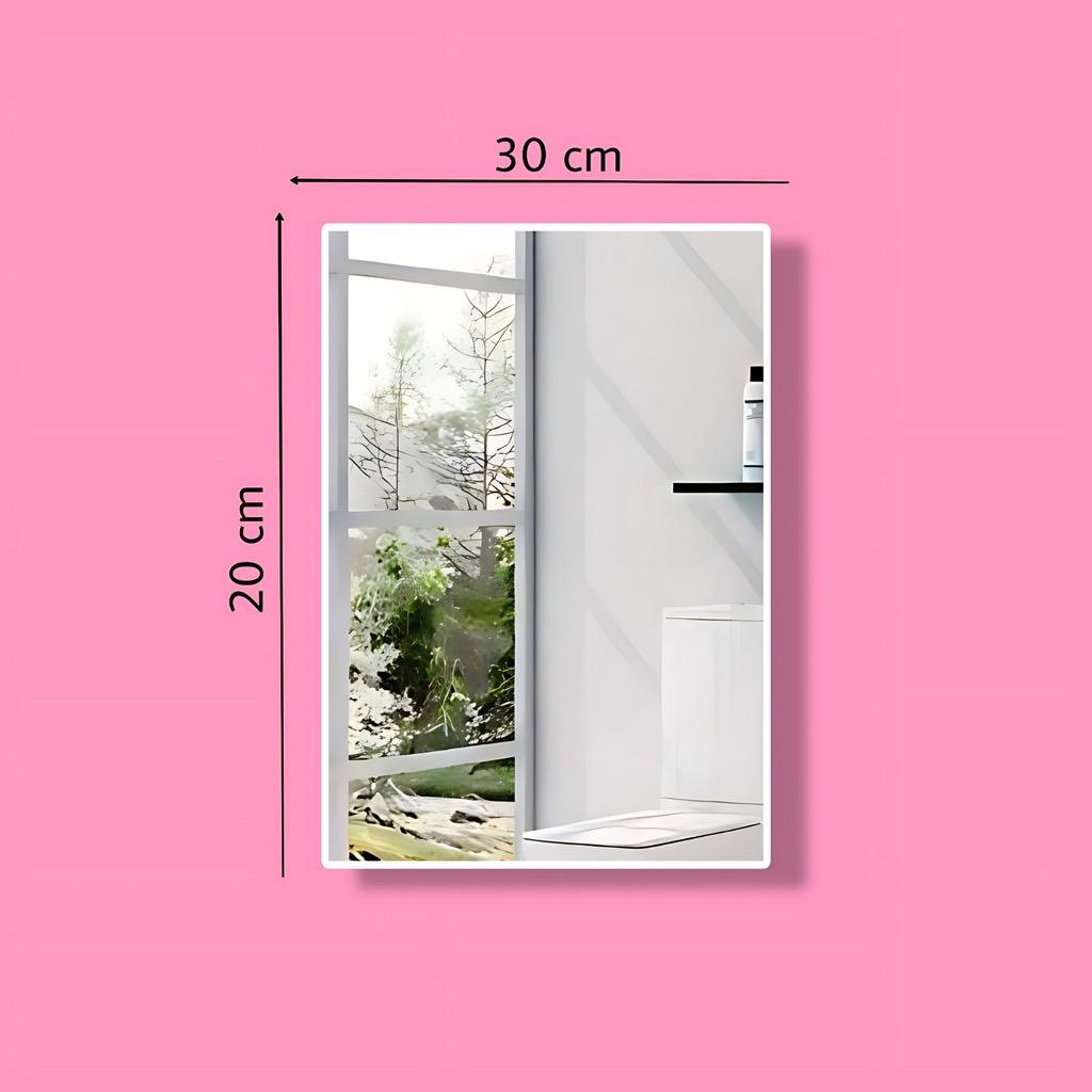 Jual STICKER CERMIN 3D / CERMIN STICKER MIRROR / STIKER DINDING KACA ...