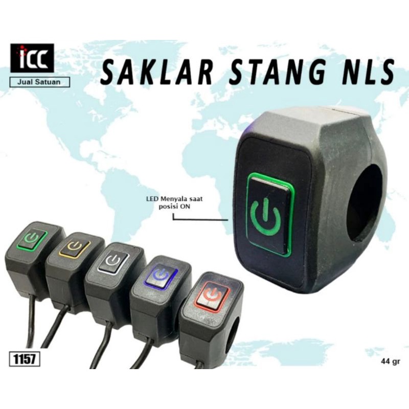 Jual saklar lampu led indikator on off NSL merk bullaes | Shopee Indonesia