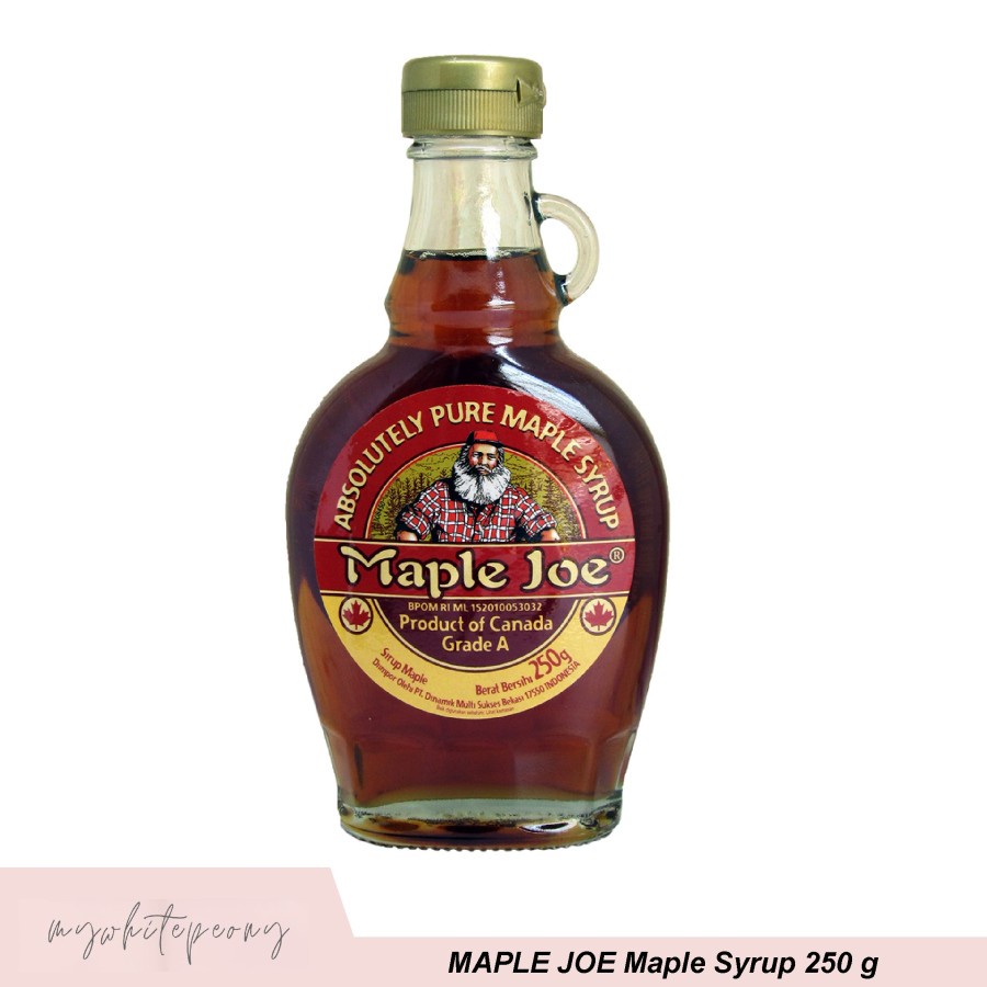 Jual Maple Joe Maple Syrup Sirup Maple 250 ml | Shopee Indonesia
