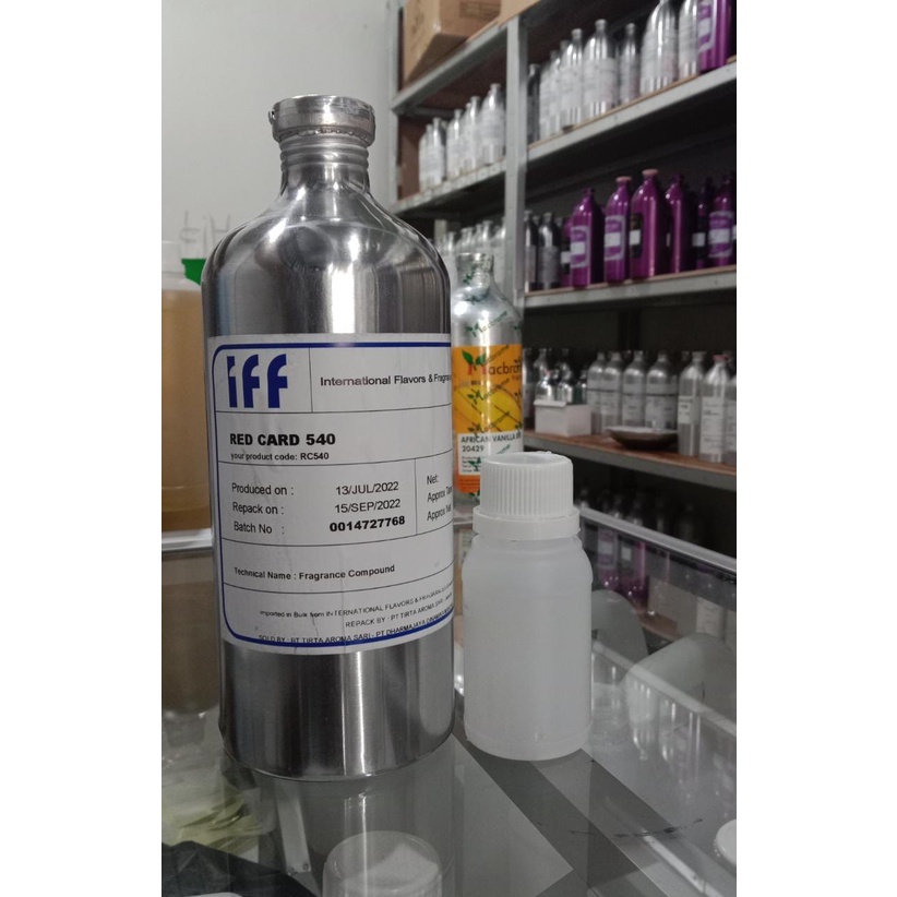 Jual red card bibit murni 100 ml BY IFF ( bakarat ) | Shopee Indonesia