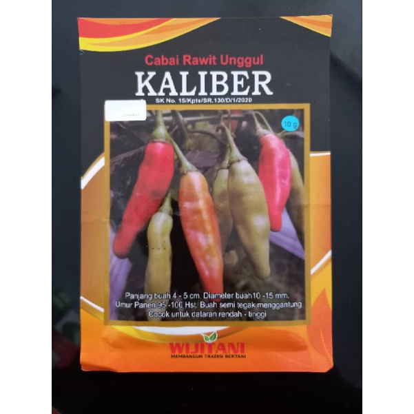 Jual Benih cabe Kaliber Kemasan 10 gr | Shopee Indonesia