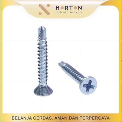 Jual Sekrup SDS JF Wafer Head Per Box | Shopee Indonesia