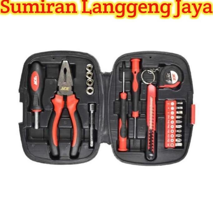 Jual Hand Toolset / Tool Krisbow Set / Alat Pertukangan/Isi 55 Set ...