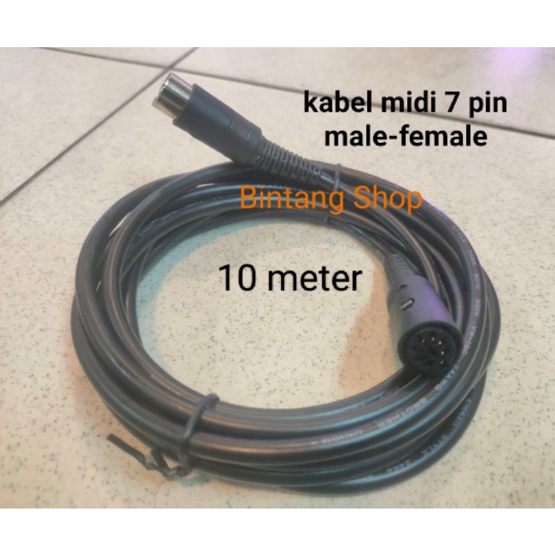 Jual Kabel mic confrence delegate Philips Bosch toa MIDI 7 pin male ...