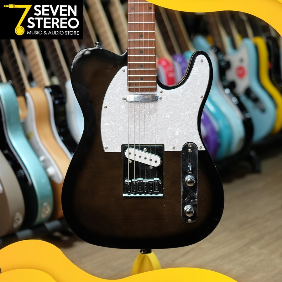 Jual Delta DT500 TC Trans Charcoal Telecaster Roasted Maple Neck guitar ...