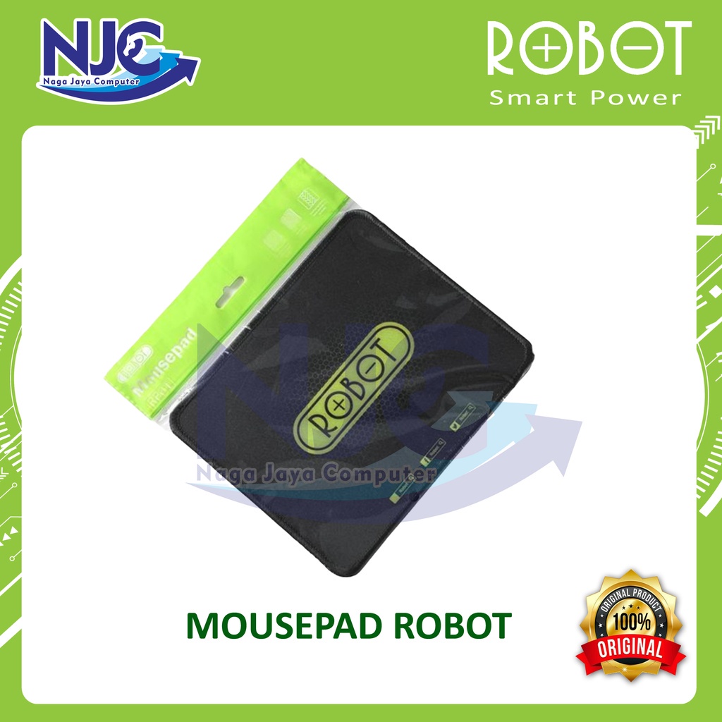 Jual MOUSE PAD ROBOT RP01 MOUSEPAD ROBOT MP01 BLACK SAFARI | Shopee ...