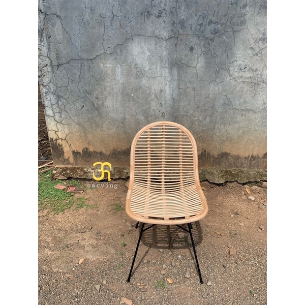 Jual kursi rotan kaki besi | Shopee Indonesia