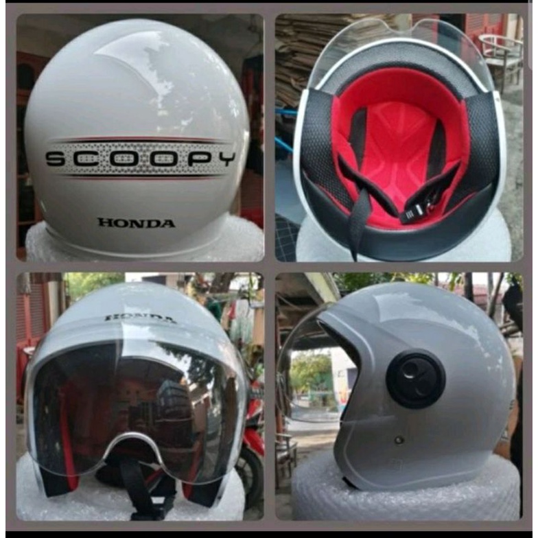 Jual HELM SCOOPY HONDA Ori NEW 2025 stiker scoopy | Shopee Indonesia