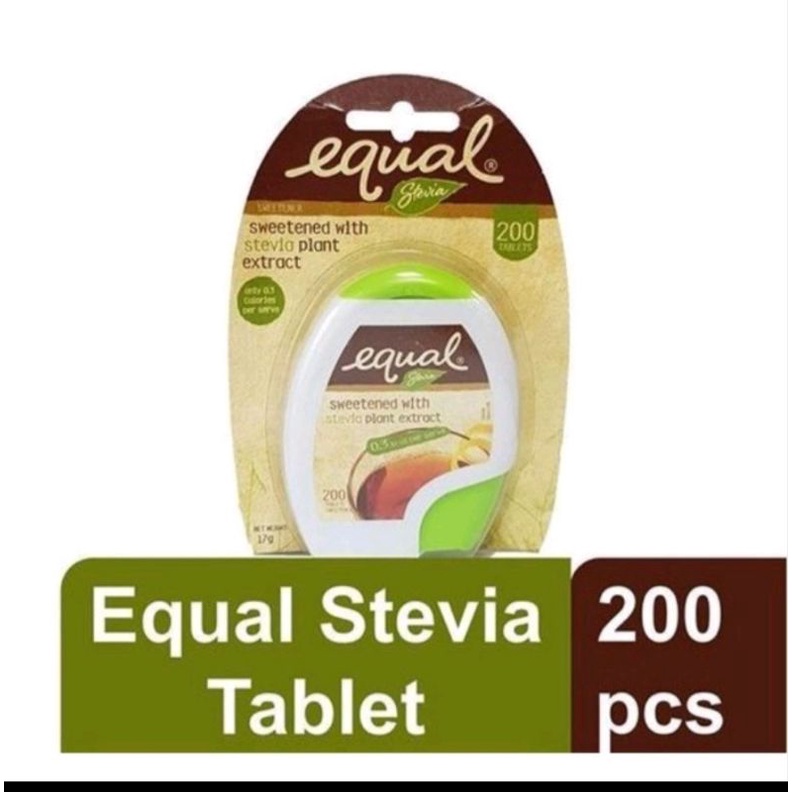 Jual Equal stevia dan classic gula diet 100 dan 200 Tablet | Shopee ...