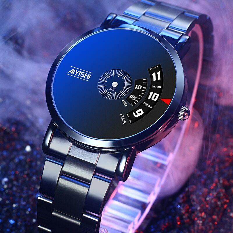 Jual Jam Tangan Rantai Pria Anti Air Original Fashion Milenial Keren ...