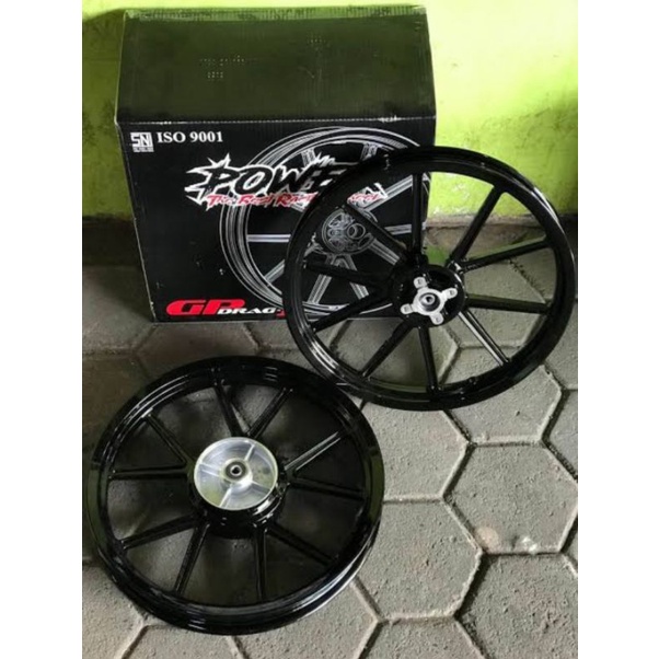 Jual velg velk palek power drag 1 model GP wheel jupiter jupiterZ fizr ...